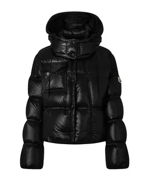 Moncler Hooded Down Jacket - Black