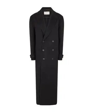Saint Laurent Double-breasted Overcoat