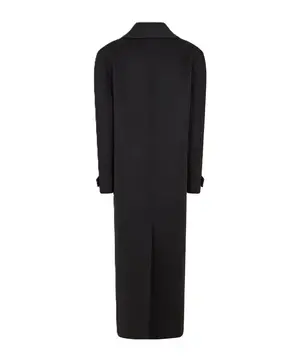 Saint Laurent Double-breasted Overcoat