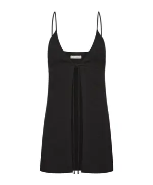 ST. AGNI Lace-up Detail Camisole