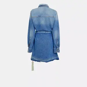 Off-White Logo Denim Dress