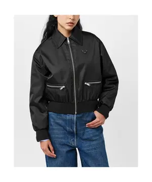 Prada Solid Color Casual Jacket