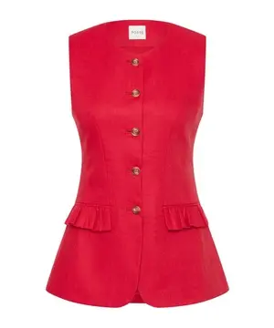 Posse Matilda Vest - Red