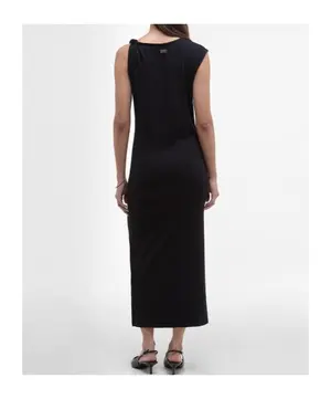 Barbour Sleeveless Round Neck Maxi Dress - Black