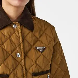Prada Quilted Cropped Jacket