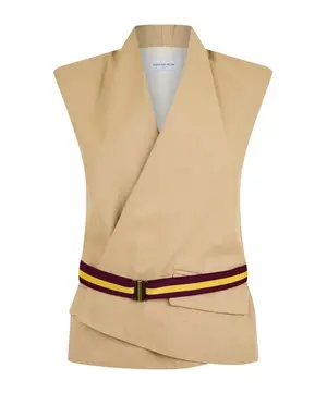 Dries Van Noten Vilian Sleeveless Jacket