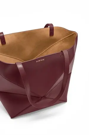 Loewe Puzzle Fold Tote Bag - Red