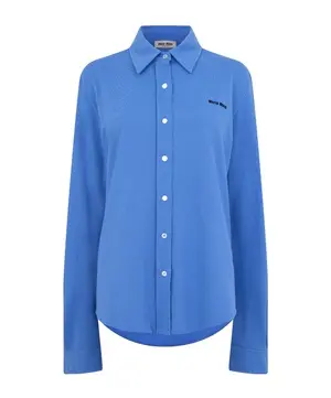 Miu Miu Versatile Shirt - Blue