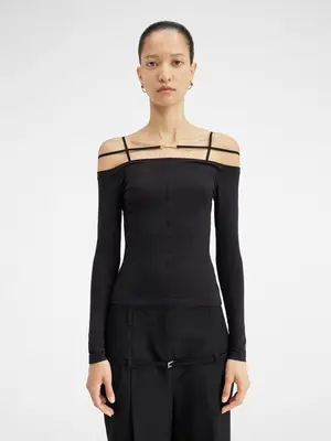 Jacquemus Long-sleeved Lingerie T-shirt