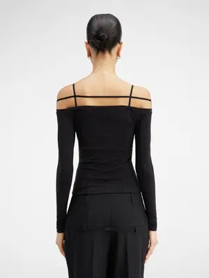 Jacquemus Long-sleeved Lingerie T-shirt
