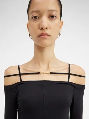 Jacquemus Long-sleeved Lingerie T-shirt