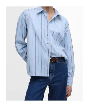 Barbour Saffron Striped Relaxed Shirt