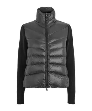 Moncler Padded Wool Cardigan