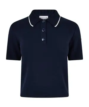 Moncler Simple Short-sleeved Shirt - Black