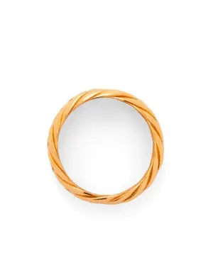 Loewe Braided Ring In Sterling Silver