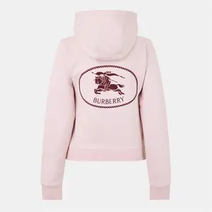 Burberry Zip-up Hooded Sweatshirt