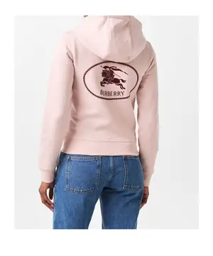 Burberry Zip-up Hooded Sweatshirt