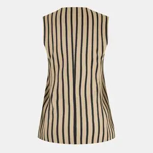 Max Mara Pinstripe Suit Vest