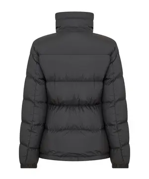 Moncler Quilted Down Jacket With Stand Collar