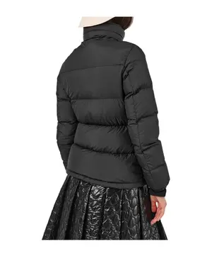 Moncler Quilted Down Jacket With Stand Collar