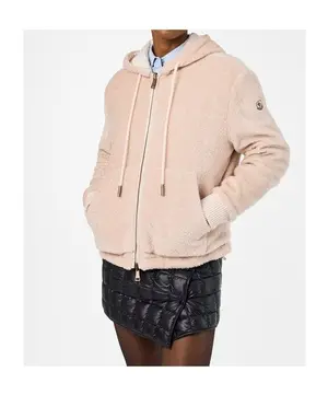 Moncler Fluffy Hooded Jacket