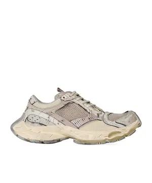 Balenciaga Stapler Sneaker - Nude