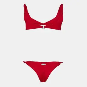 Off-White Logo Triangle Bikini Set