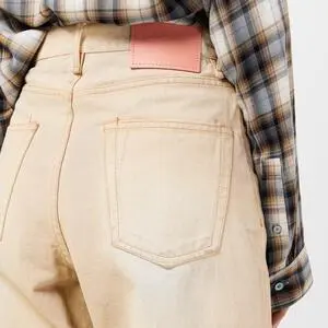 Acne Studios Wide-leg Jeans - Nude