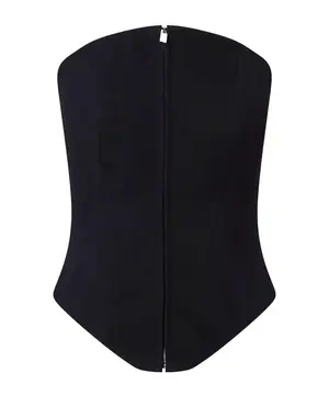 Alexander McQueen Strapless Corset Top