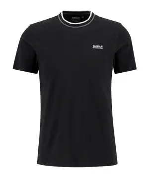 Barbour Buxton Tipped T-shirt - Black