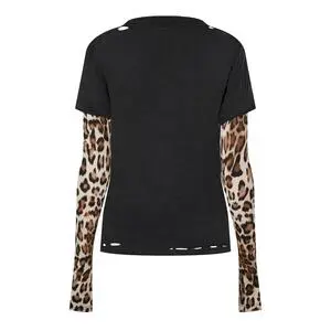 Balenciaga Printed Long Sleeve T-shirt