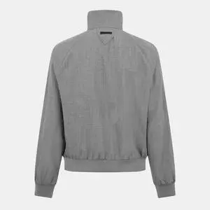Prada High-neck Zip-up Jacket
