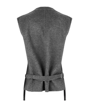 Bottega Veneta Double Face Wool Gilet