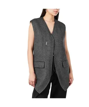 Bottega Veneta Double Face Wool Gilet