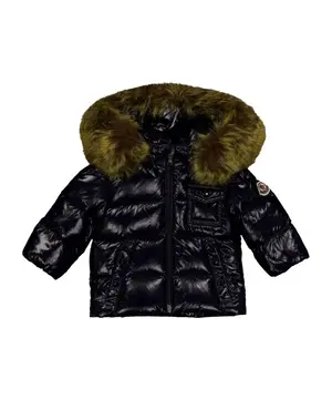 Moncler Hooded Down Jacket - Black