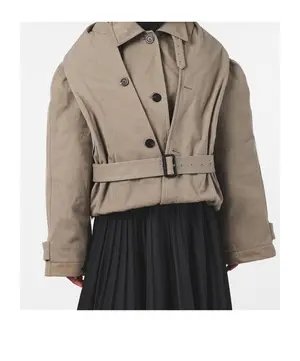 Balenciaga Hooded Trench Coat