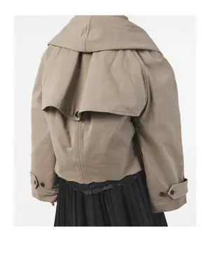 Balenciaga Hooded Trench Coat