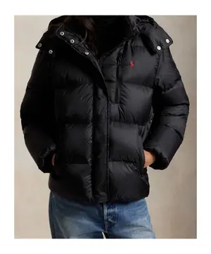 Polo Ralph Lauren Detachable Hood Quilted Down Jacket