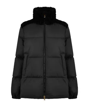 Moncler Quilted Puffer Jacket - Black