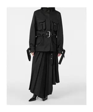 Off-White Pleated Skirt