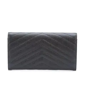 Saint Laurent Large Monogram Flap Wallet