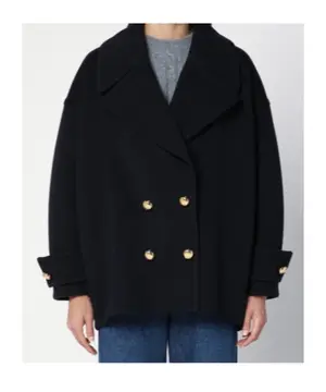 Loewe Double-breasted Peacoat With Straps