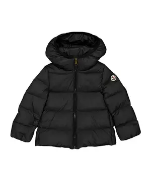 Moncler Logo Patch Down Jacket
