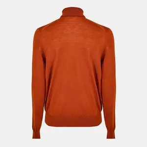 Saint Laurent Solid Color Casual Knit Sweater