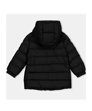 Moncler Logo Patch Down Parka Jacket