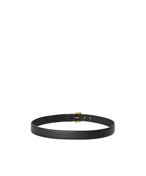 Saint Laurent Monogram Belt - Black