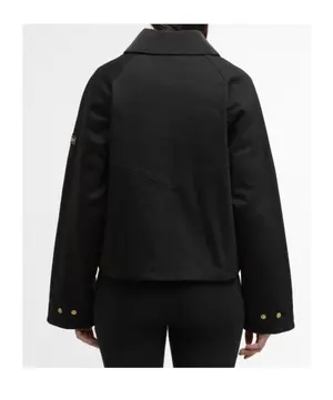 Barbour Long-sleeved Casual Jacket With Zip Closure