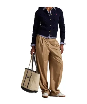 Polo Ralph Lauren Navy Cable Knit Cardigan