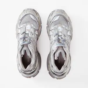 Balenciaga Runner 2 Lthr Sneakers - White