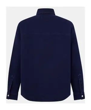 Gucci Long Sleeve Reversible Denim Shirt - Black